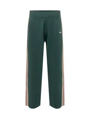 AUTRY Main Knit Trousers With Side Stripes - Timber