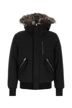 Mackage Dixon Down Jacket In Nylon Blend - Black