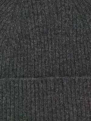 BALLANTYNE Ribbed Cashmere Beanie Hat