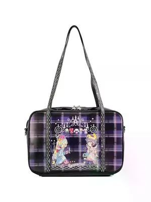 YUMIN HA Doll Bag Iv Check-pattern Shoulder Bag