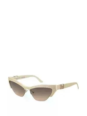 MARCIANO Glitter-embellished Cat-eye Sunglasses