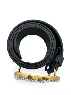 Gucci 2010s Gg Marmont Faux-pearl Belt