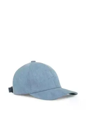 AURELIEN Embroidered Denim Baseball Cap