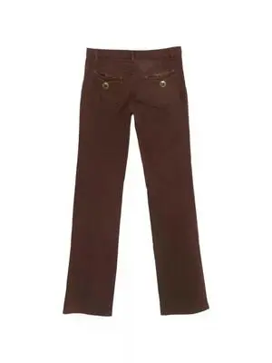 Roberto Cavalli 2000s Five-pocket Straight-leg Trousers