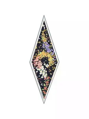 FERRAGAMO Spring-print Diamond Scarf