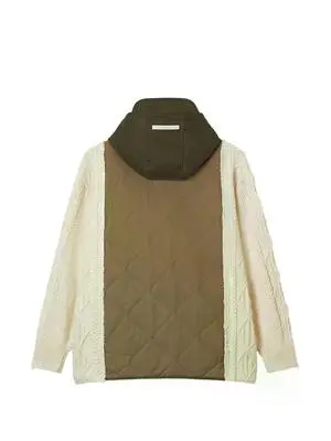 FIVE CM Quilted Cable-knit Jacket