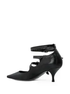 VIVIENNE WESTWOOD Napoli Kitten Buckle-strap Pumps