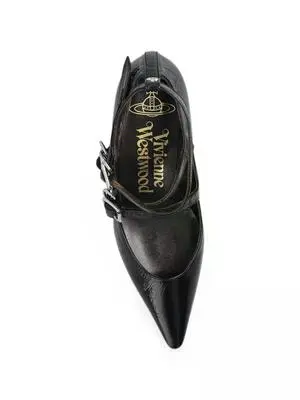 VIVIENNE WESTWOOD Napoli Kitten Buckle-strap Pumps