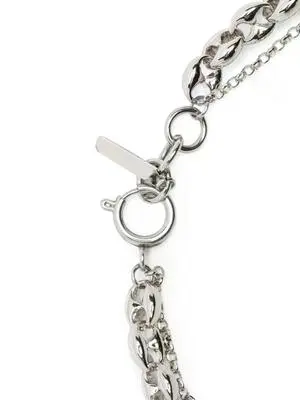 JUSTINE CLENQUET Ibra Layered Chain Necklace