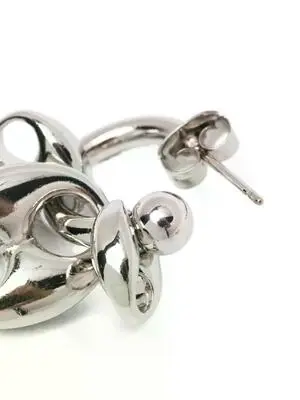 JUSTINE CLENQUET Akari Hoop Earrings