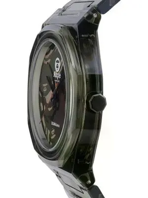 D1 MILANO X Aape Polycarbon 39mm Watch With Camouflage Dial - Green