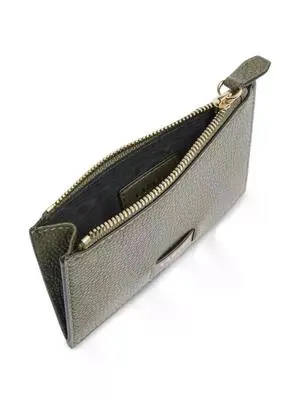 LANCEL Ninon Grained Leather Cardholder