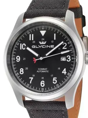 GLYCINE Combat Field Automatic Watch - Black