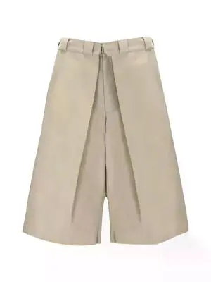 Givenchy Pleated Wide-leg Shorts