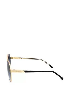 Carrera Eyewear Tone Aviator Sunglasses With Geometric Frame