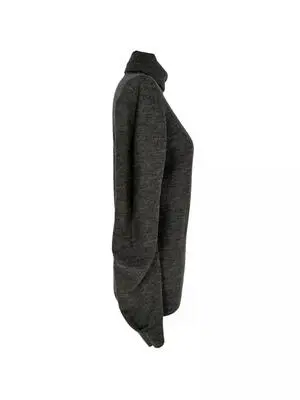 Celine Celine Grey Cashmere Knitted Turtleneck Sweater Grey