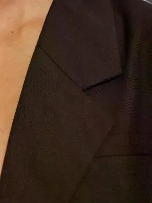 GESTUZ Single Breasted Notched Lapel Blazer