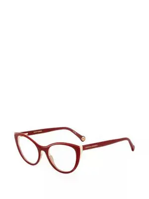 Carolina Herrera Cat-eye Glasses - Red