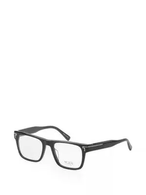 Tumi Rectangle-frame Glasses - Black