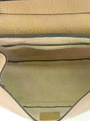 Chloé Drew Leather Mini Crossbody Bag - Brown