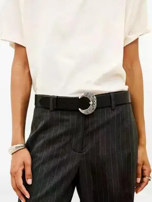 Ba&sh Bandy Engraved Buckle Belt