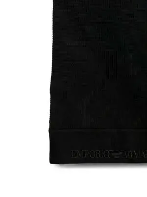 Emporio Armani Embossed Logo Scarf