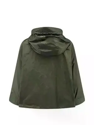 Moncler Hooded Logo Patch Jacket