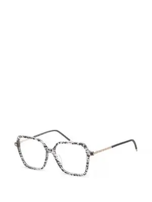 Chopard Geometric Frame Eyeglasses - Grey
