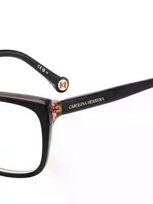 Carolina Herrera Cat Eye Frame Eyeglasses - Black