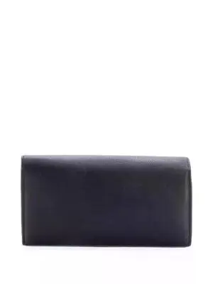 LOUIS VUITTON Lockme Wallet Calfskin Small Wallets - Black
