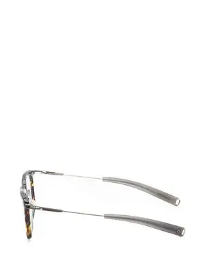 Dita Lancier Square-frame Glasses - Brown