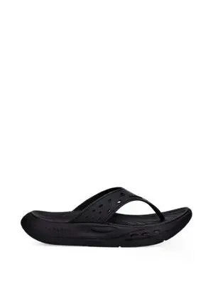 Oakley Studio Perforated Logo-embossed Flip-flops