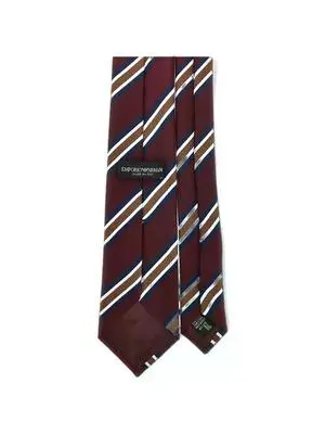 Emporio Armani Striped Silk Tie