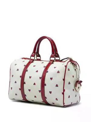 Gucci 2016-2026 Medium Gg Supreme Hearts Joy Boston Bag