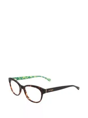 Kate Spade New York Zelda Tortoiseshell-effect Cat-eye Glasses - Brown