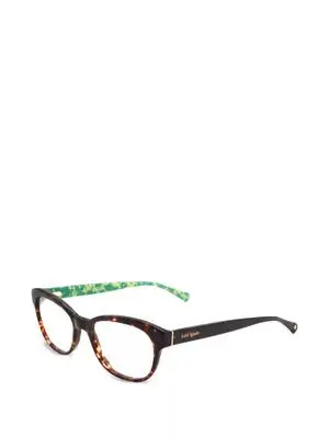 Kate Spade New York Tortoiseshell-effect Cat-eye Eyeglasses - Brown