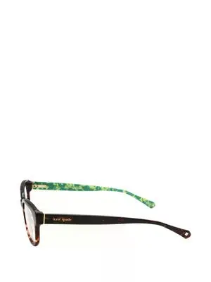 Kate Spade New York Tortoiseshell-effect Cat-eye Eyeglasses
