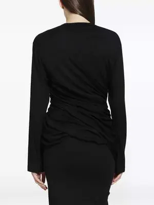 Junya Watanabe Draped Long-sleeve T-shirt