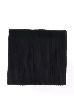 Emporio Armani Ribbed-knit Snood