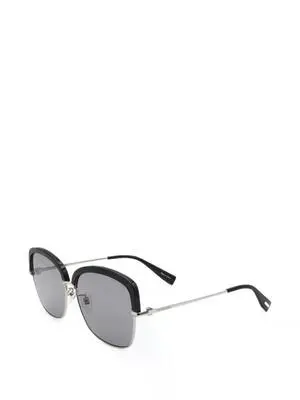 TRUSSARDI Geometric Frame Sunglasses