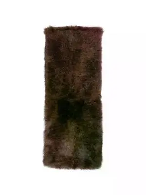 FURLING BY GIANI Shearling Stole - Brown
