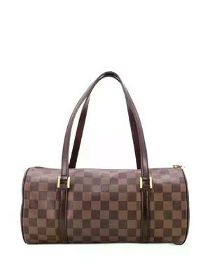 LOUIS VUITTON Papillon Satchel Damier 30