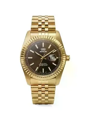 RICHELIEU SWISS Excellence 38mm Watch - Brown
