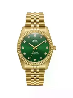 RICHELIEU SWISS Richelieu Excellence 22mm Quartz Watch With Dial - Green