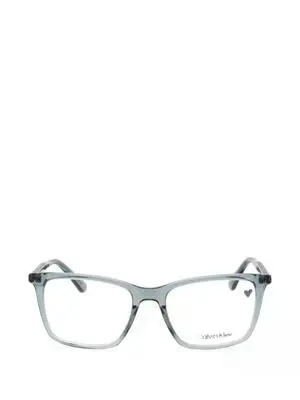 Calvin Klein Rectangle-frame Glasses - Grey