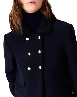 Maje Viponette Tweed Jacket