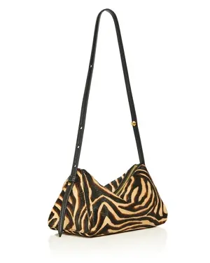 Veronica Beard Ziger Prism Calf Hair Shoulder Bag
