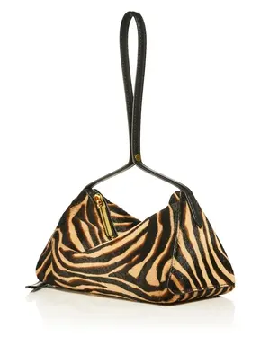 Veronica Beard Ziger Prism Calf Hair Shoulder Bag