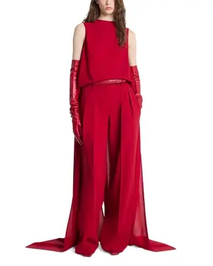Michael Kors Opera Wool Blouse
