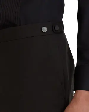 REISS Wool Classic Fit Tuxedo Suit Trousers